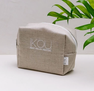 Hemp & Embroidery logo iKOU Bag